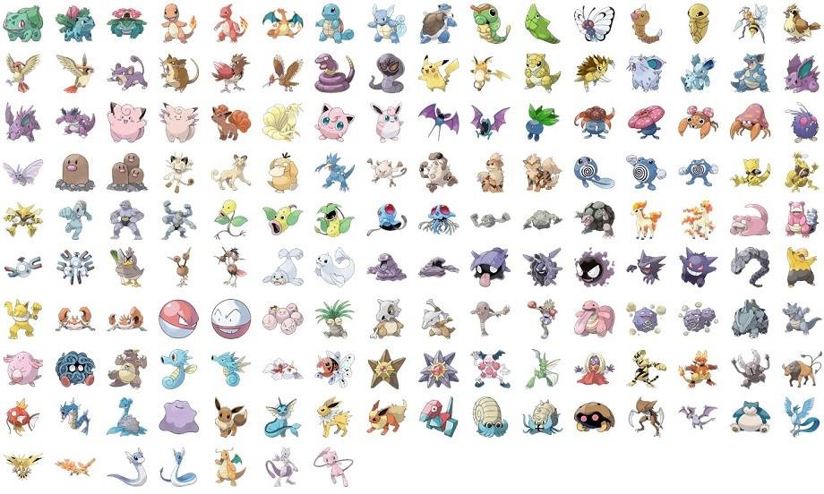 Click The Normal Pokémon Gen 1 Quiz