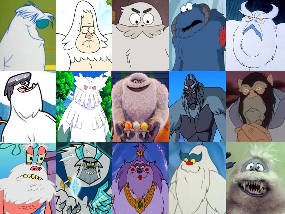 Click The Cartoon Yeti Quiz By Ddd62291