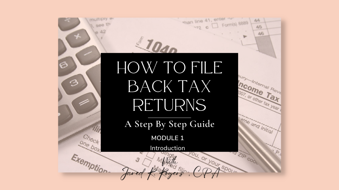 How To File Back Taxes A Step By Step Guide