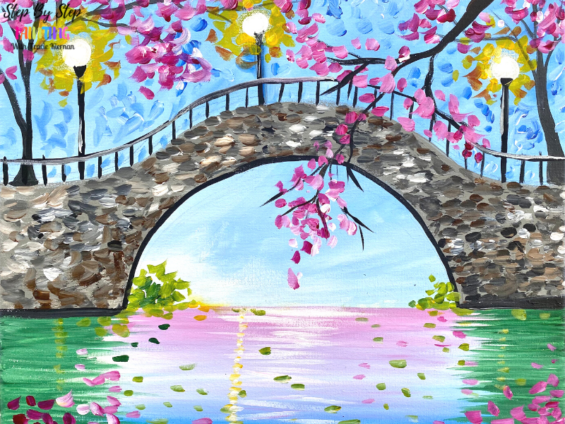 Cherry Blossom Bridge Exclusive Tutorial