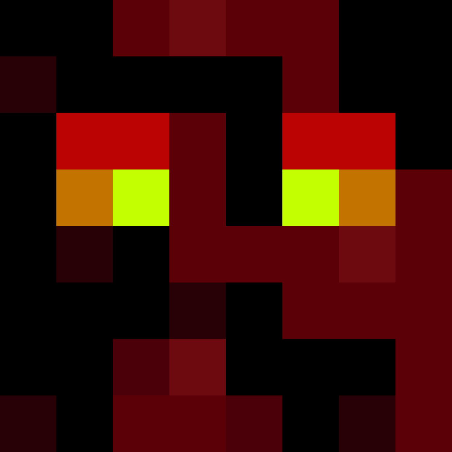 Minecraft Magma Cube Pattern Crew