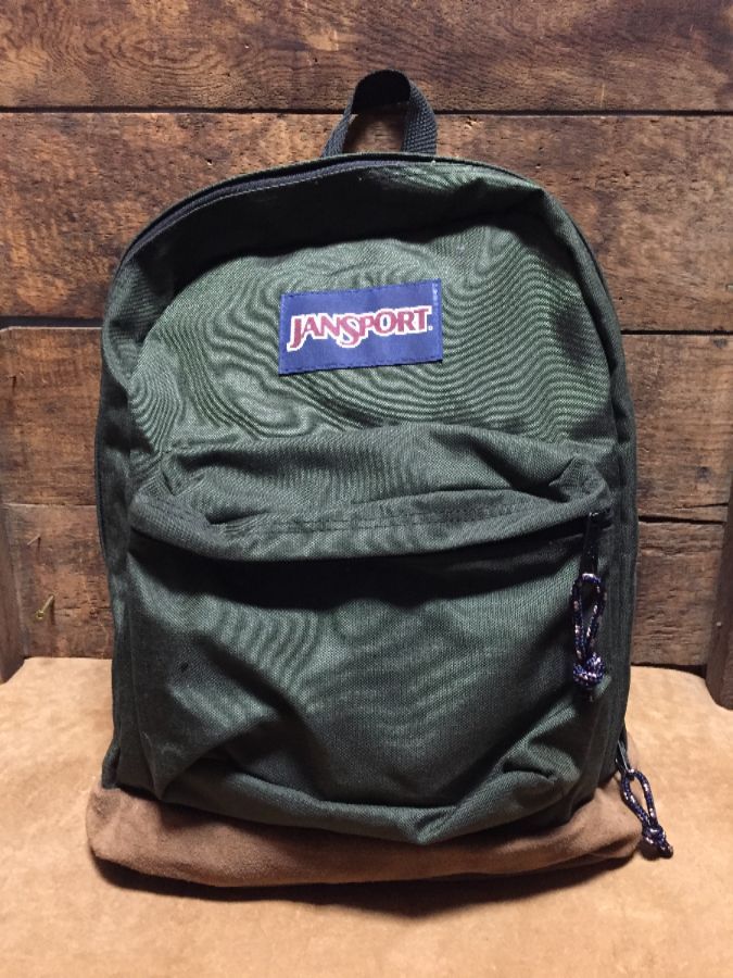 Vintage 1990s Jansport Backpack Full Zip Boardwalk Vintage