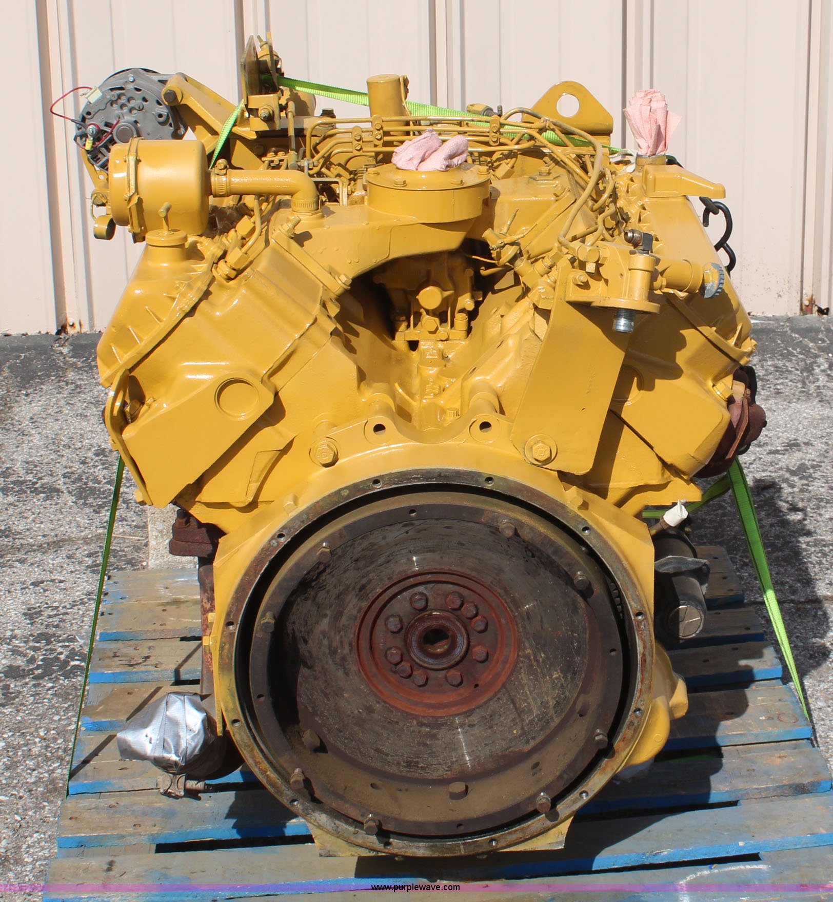 Caterpillar 3208 V8 Diesel Engine In Olathe Ks Item Bo9422 Sold