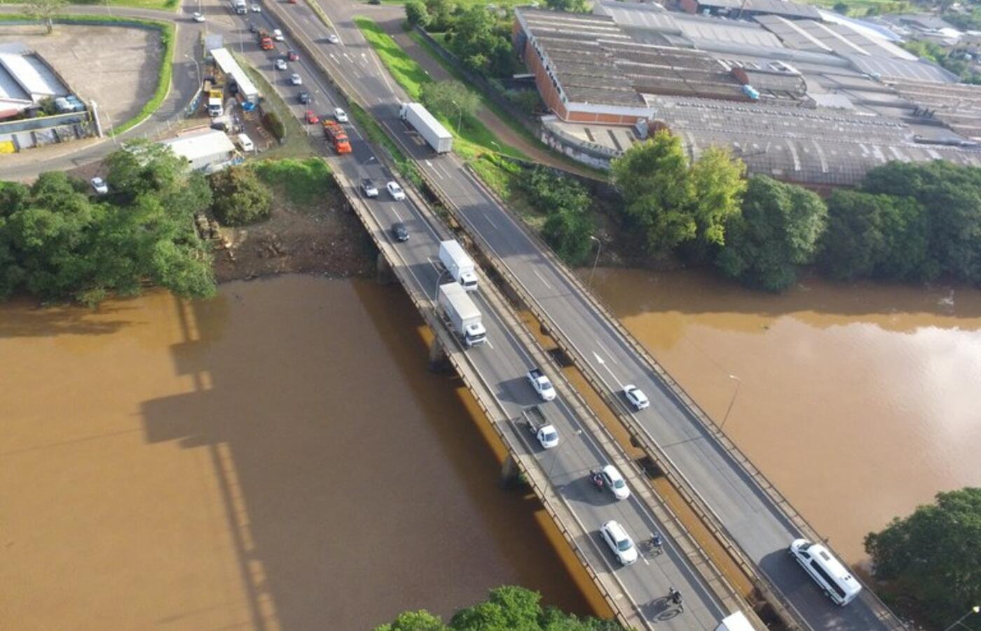 Rs Dnit Começa Obra De Mais Duas Pontes Sobre O Rio Dos Sinos Na Br