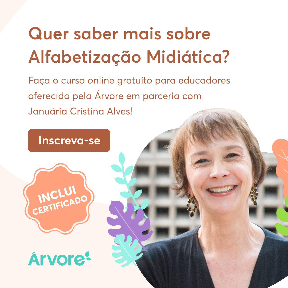 Árvore Curso De Alfabetização Midiática E Informacional