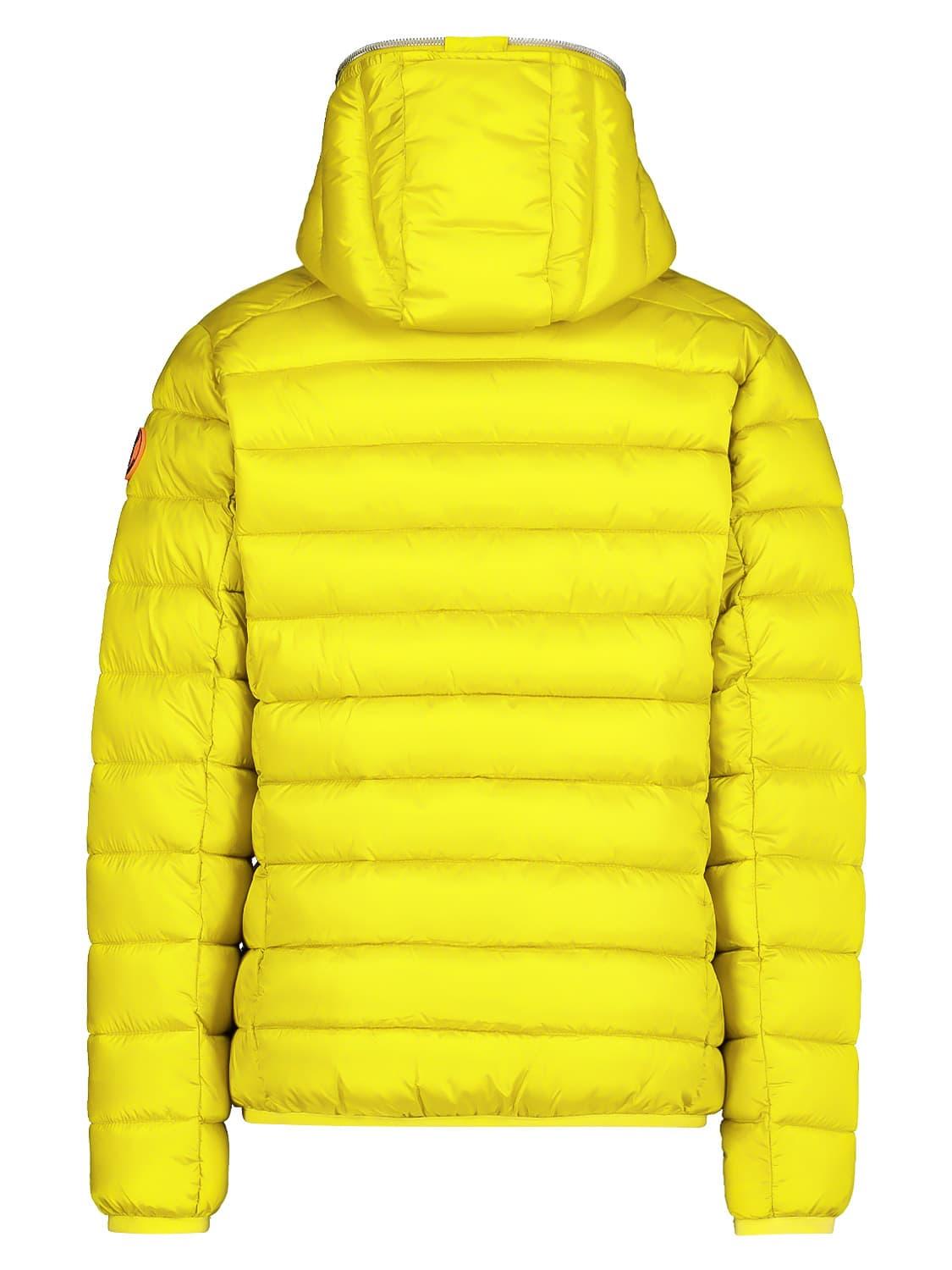 Save The Duck Winter Jacket Iris Yellow For Girls