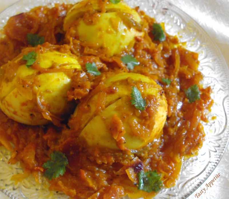 Egg Masala Spicy Egg Curry Tasty Appetite