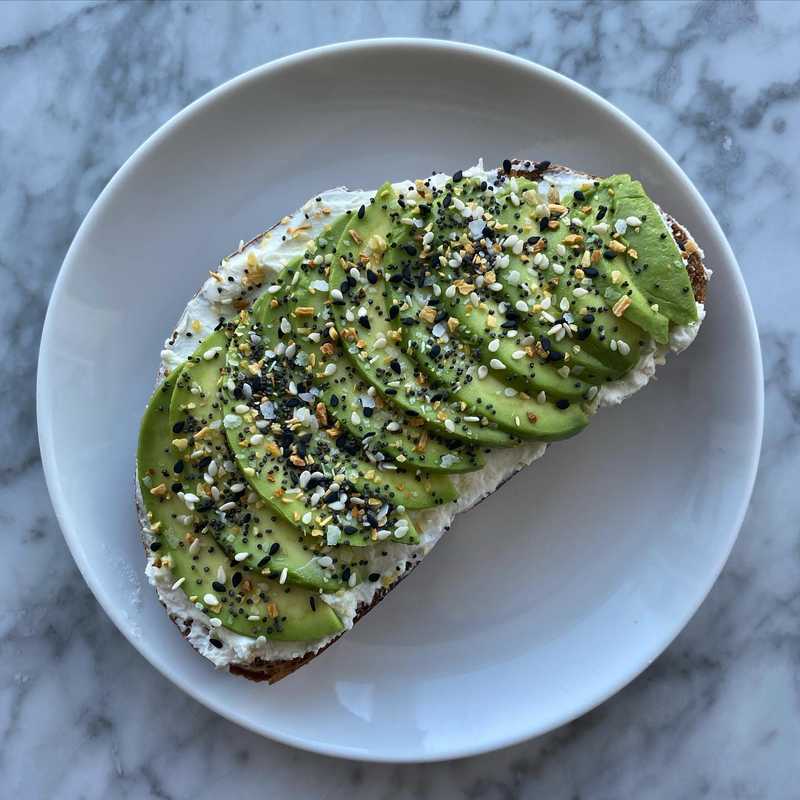 Avocado Toast With Goat Cheese Kelley Cooks