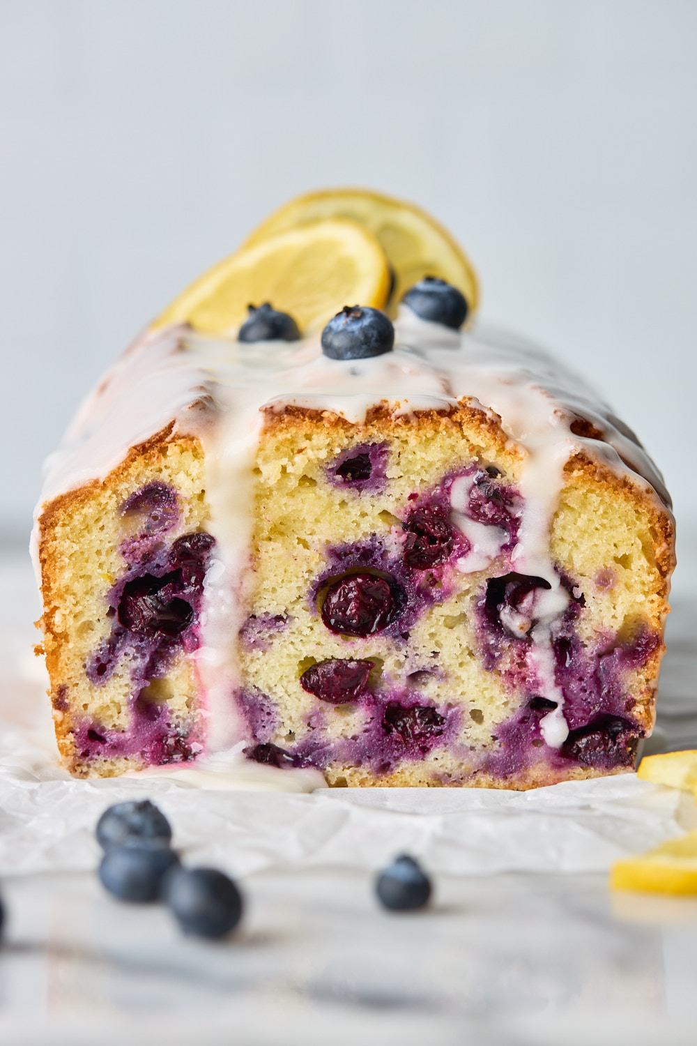 Blueberry Lemon Loaf Cake Olive And Mango