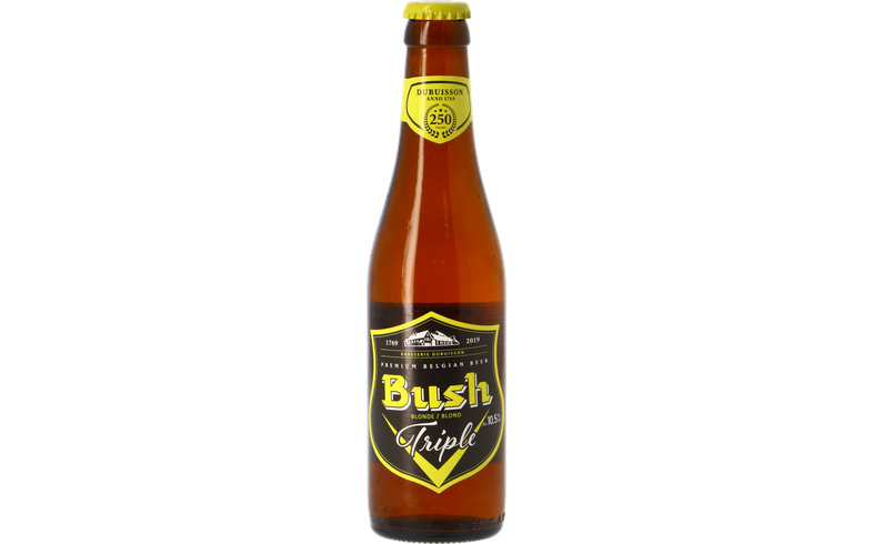 Dubuisson Bush Blond Belgian Beer By Dubuisson