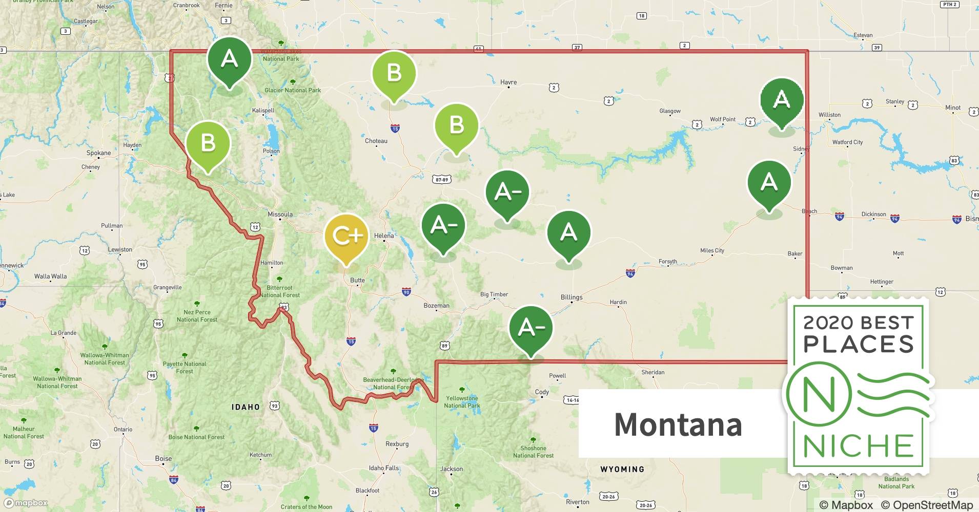 2020 Best Montana Counties To Live In Niche