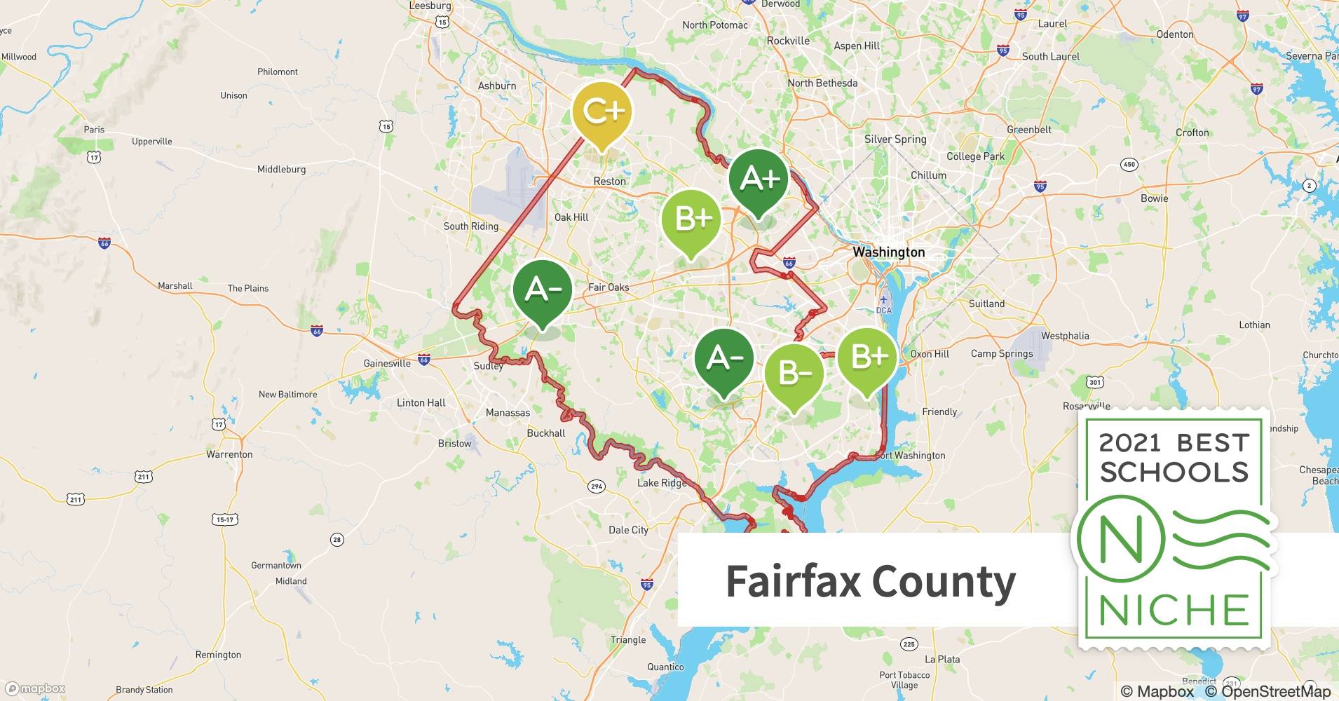 2021 Best Public High Schools In Fairfax County Va Niche