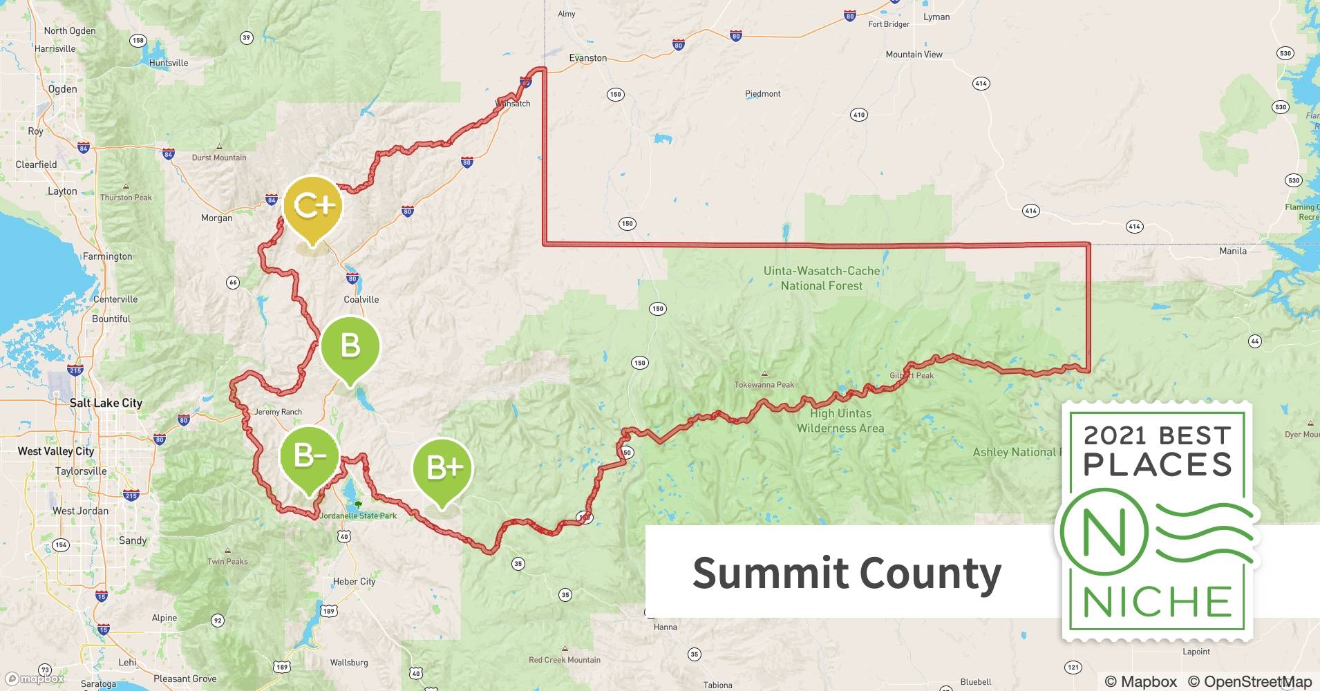 2021 Places With The Best Public Schools In Summit County Ut Niche