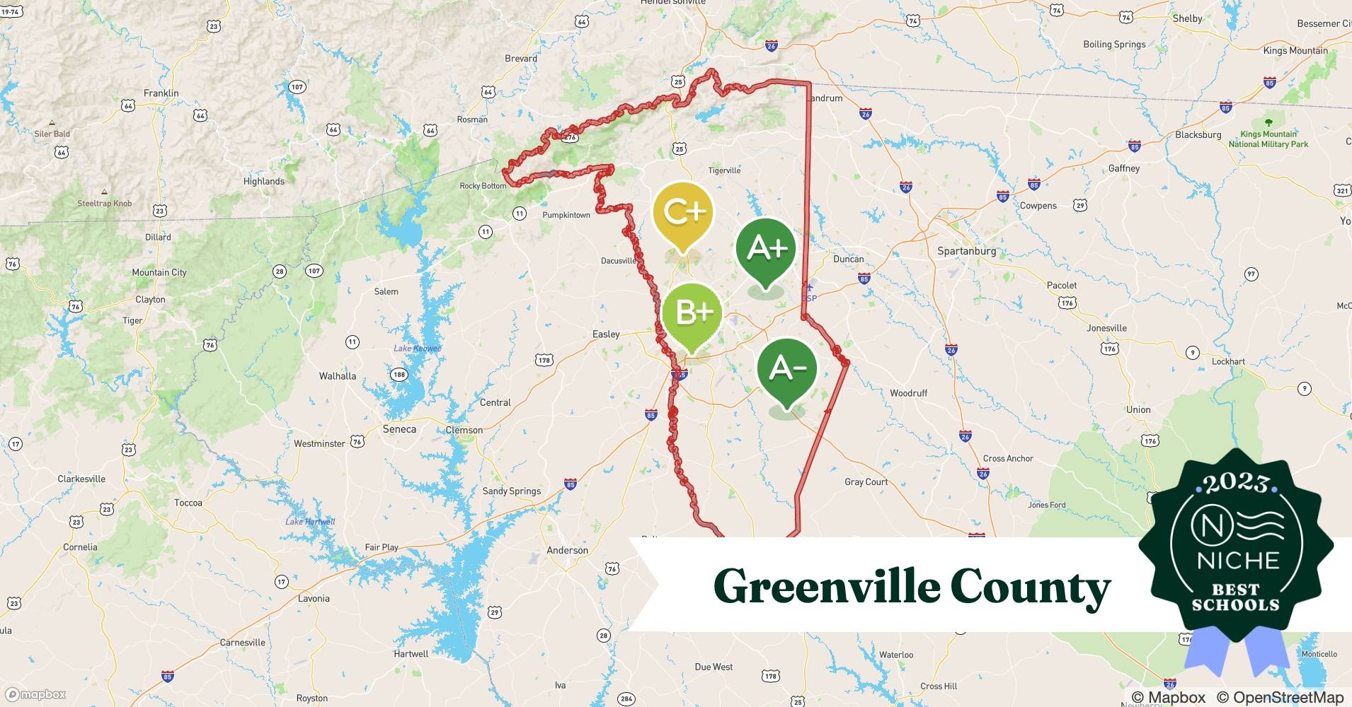 2023 Largest High Schools In Greenville County Sc Niche