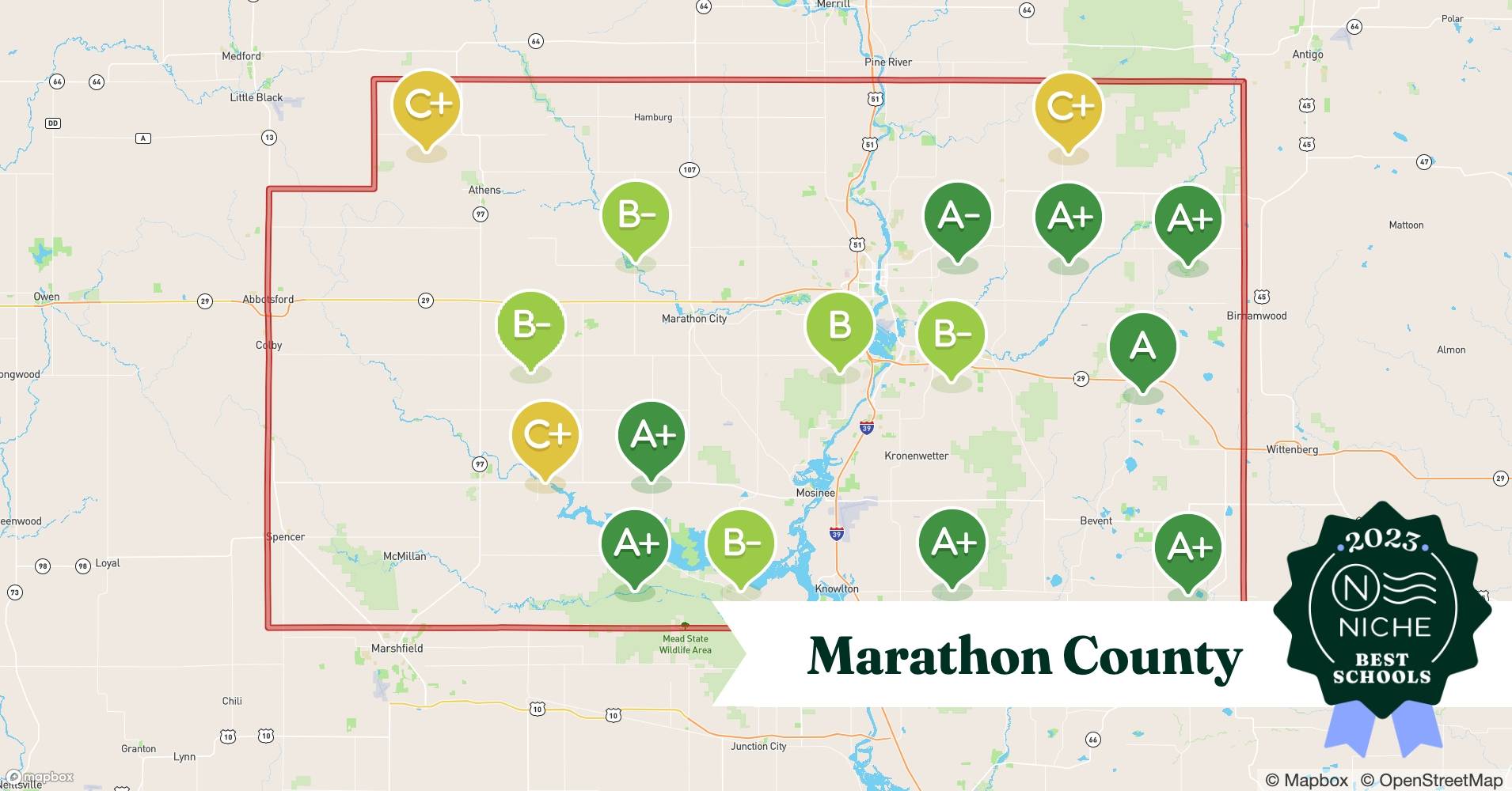 2023 Best Public High Schools In Marathon County Wi Niche