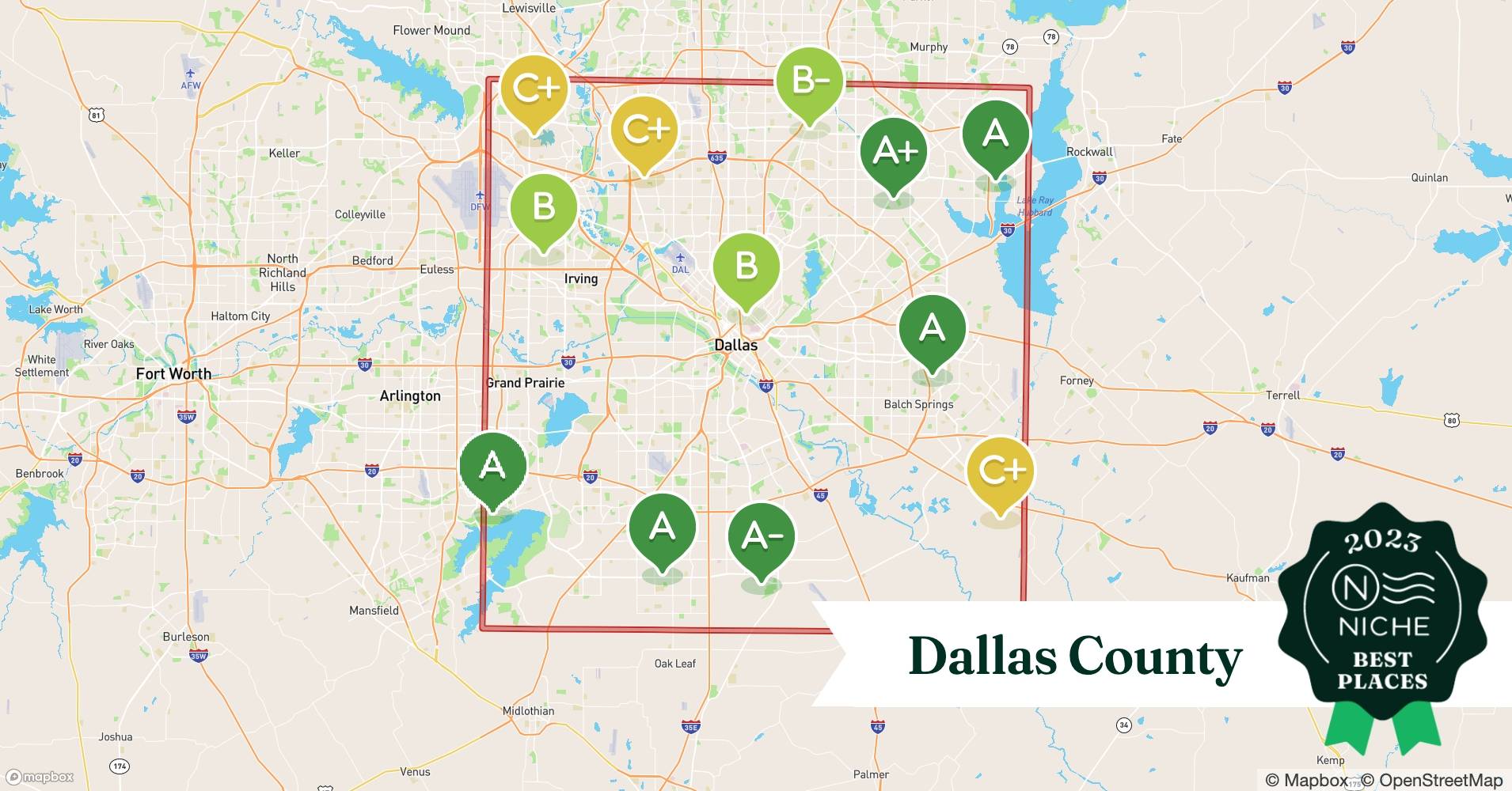 2023 Safe Places To Live In Dallas County Tx Niche