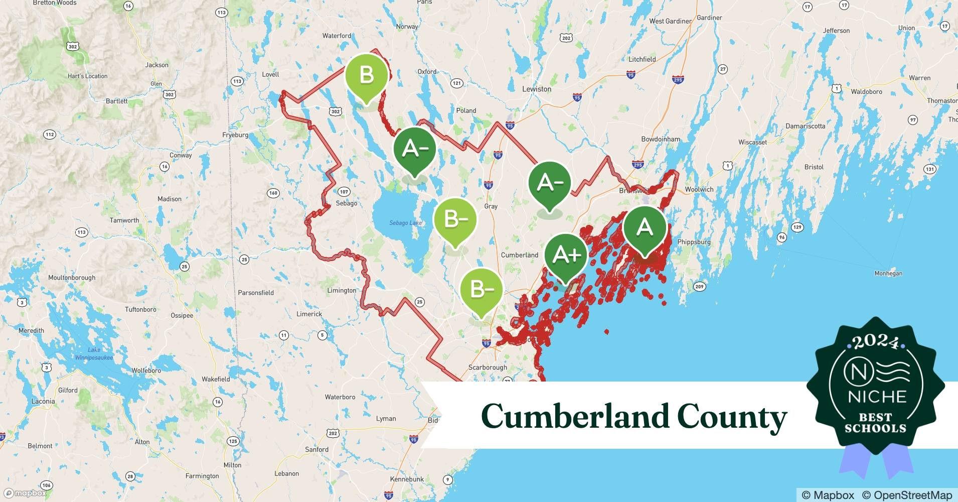 School Districts In Cumberland County Me Niche