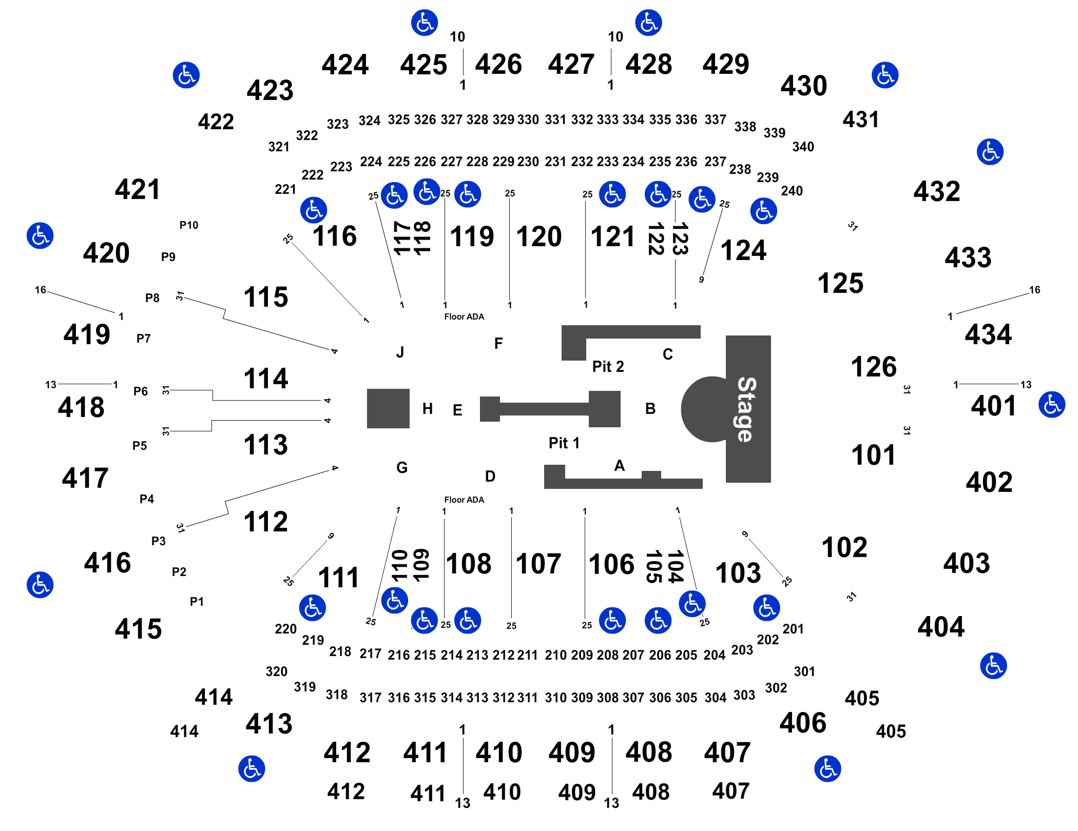 Discover 98 About Toyota Center Concert Seating Chart Super Hot In