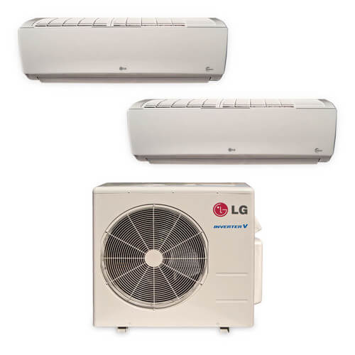 Lg2hv36s Lg Lg2hv36s 2 Zone Heat Cool Multi Split Standard Package