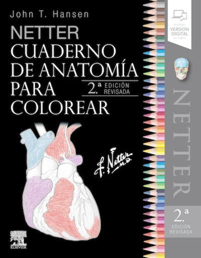 Netter Cuaderno De Anatomía Para Colorear 2ª Ed Spanish Edition By