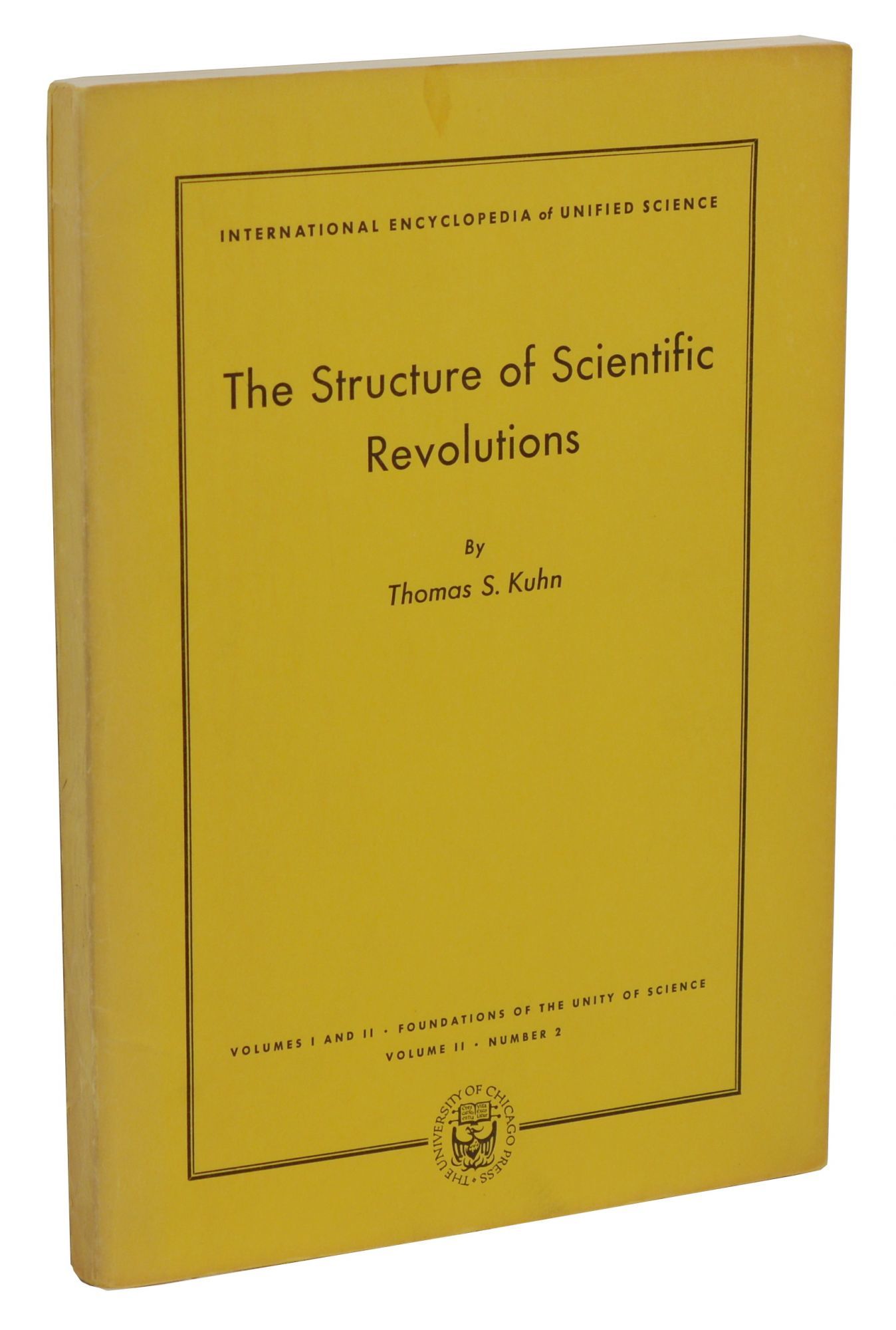 Biblio The Structure Of Scientific Revolutions By Kuhn Thomas S