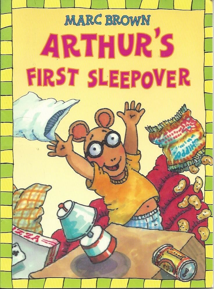 Arthurs First Sleepover By Marc Brown Paperback 1994 From