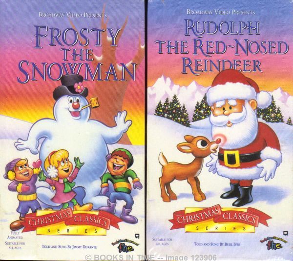 Rudolph The Red Nosed Reindeer Frosty The Snowman Vhs Rankin And Bass