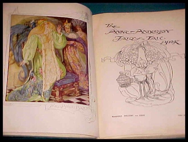 The Anne Anderson Fairy Tale Book By Anne Anderson 1st Edition 1920