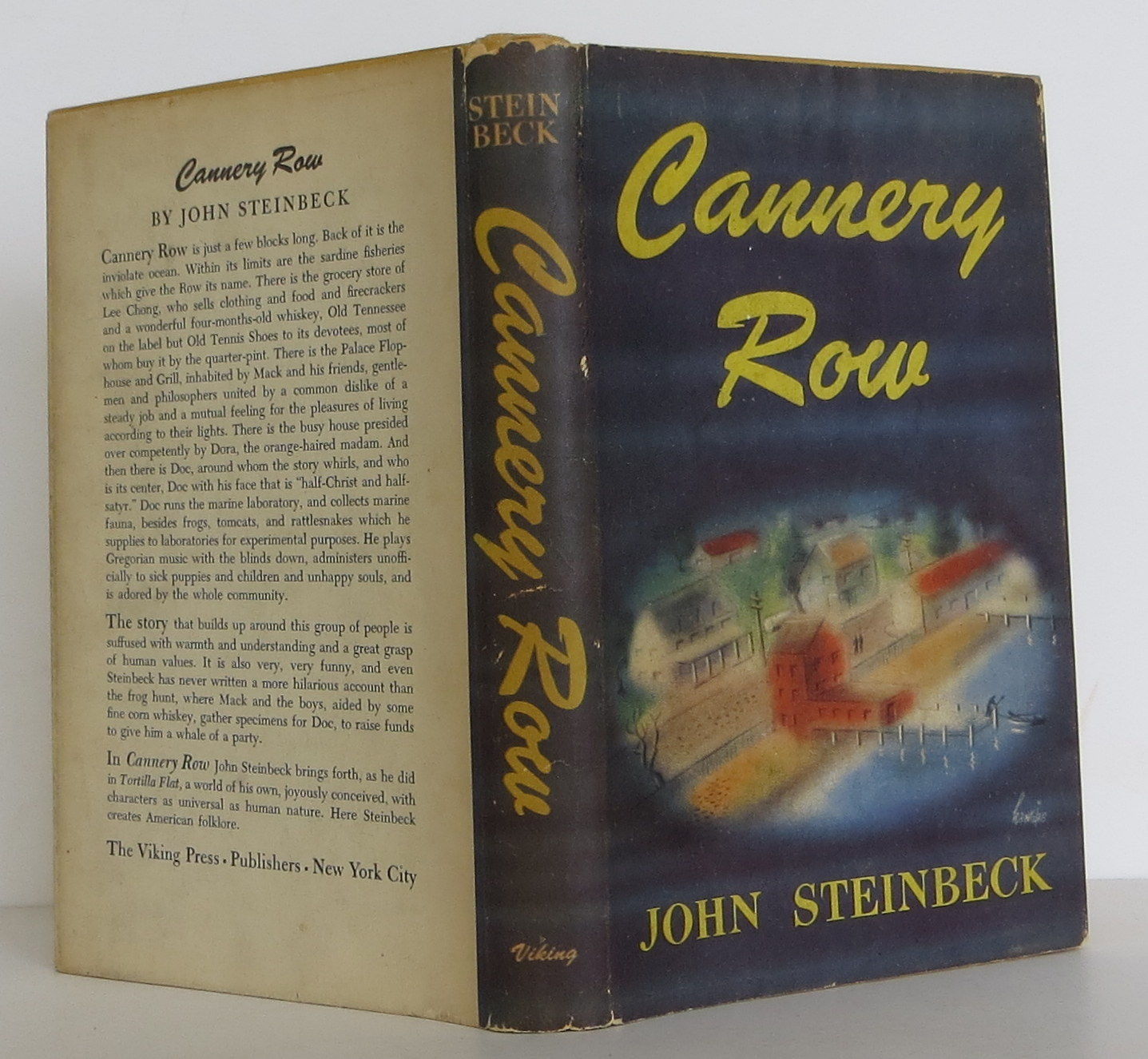 Cannery Row By John Steinbeck 1st Edition 1945 From Bookbid Rare