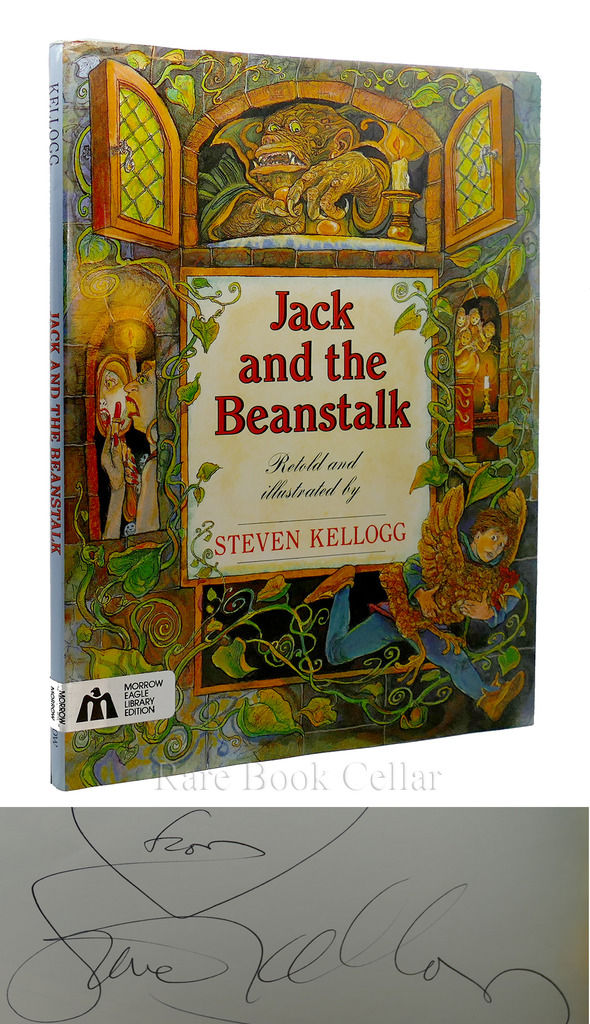 Jack And The Beanstalk Signed 1st By Steven Kellogg Signed First