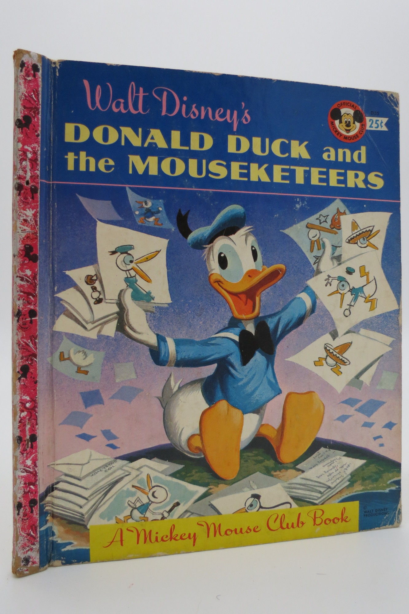 Donald Duck And The Mouseketeers A Mickey Mouse Club Book By Samuel