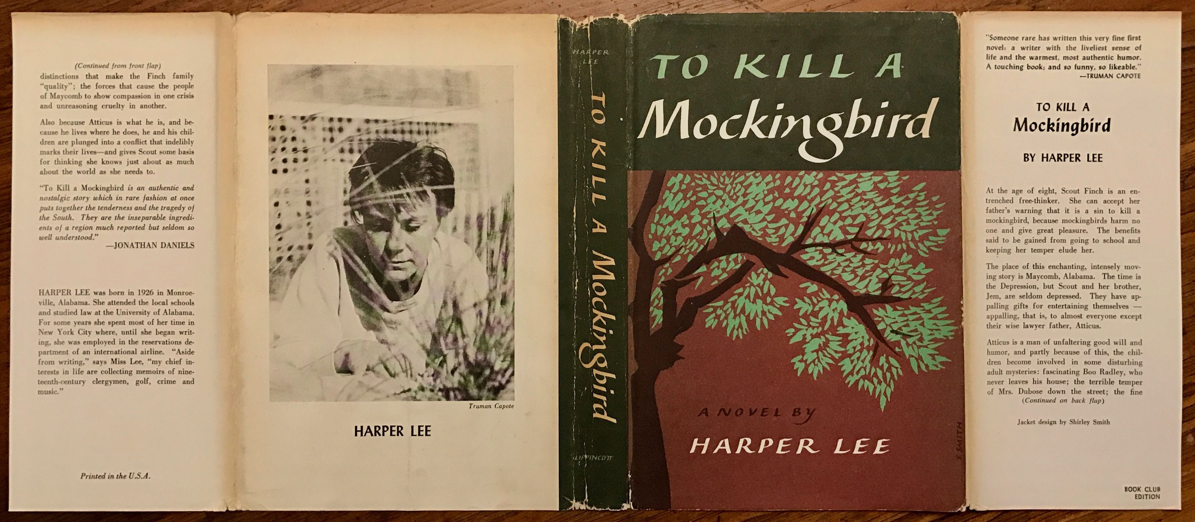 To Kill A Mockingbird Original Book Cover