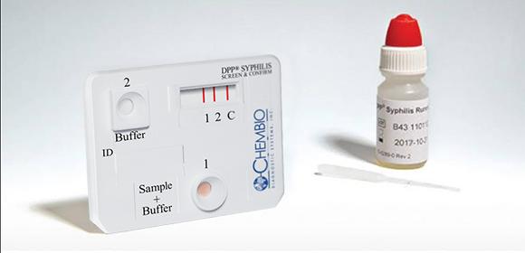 Dpp® Syphilis Screen And Confirm Assay Ce Marked Chembio Diagnostic