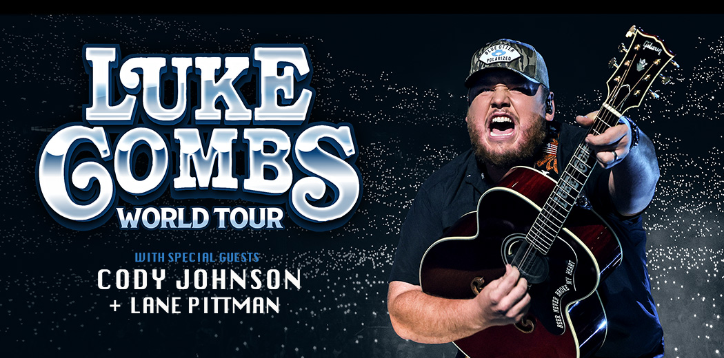 Luke Combs 2023 World Tour 973 Coast Fm