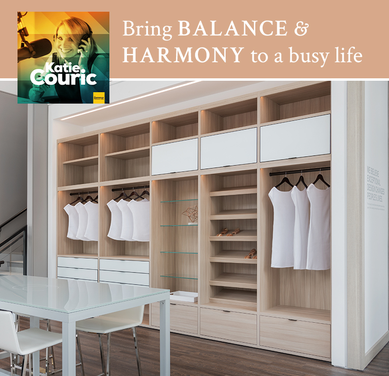 Katie Couric California Closets