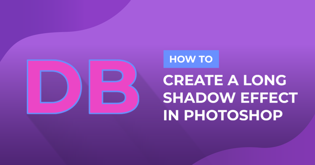 Long Shadow Effect On Text In Photoshop Design Bundles