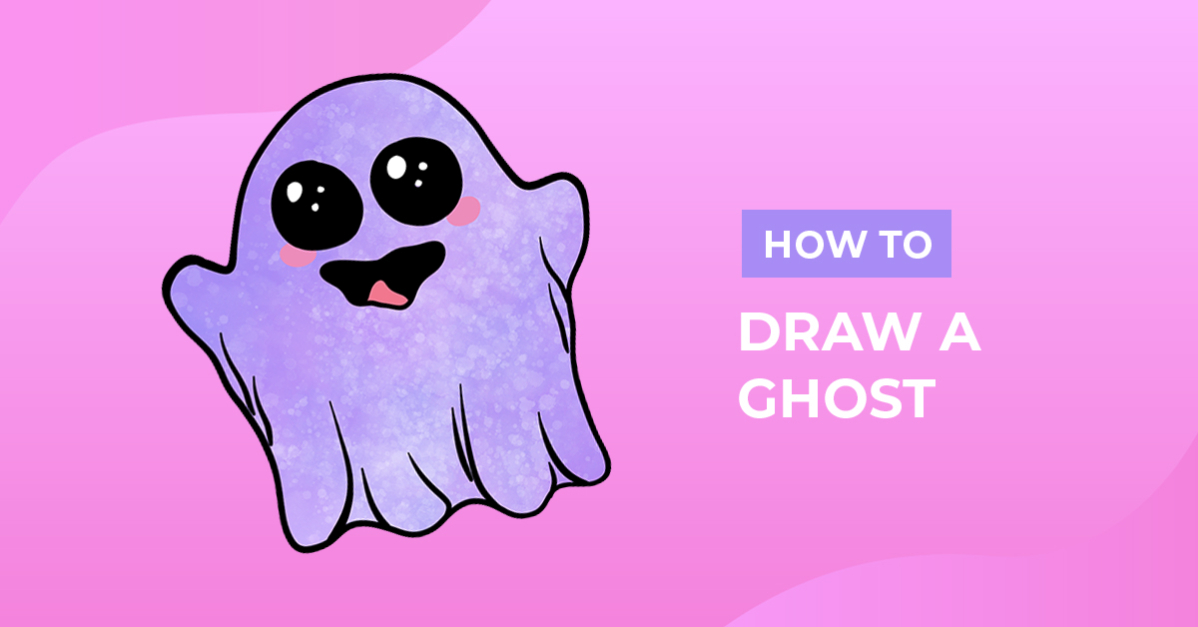 How To Draw A Ghost Design School