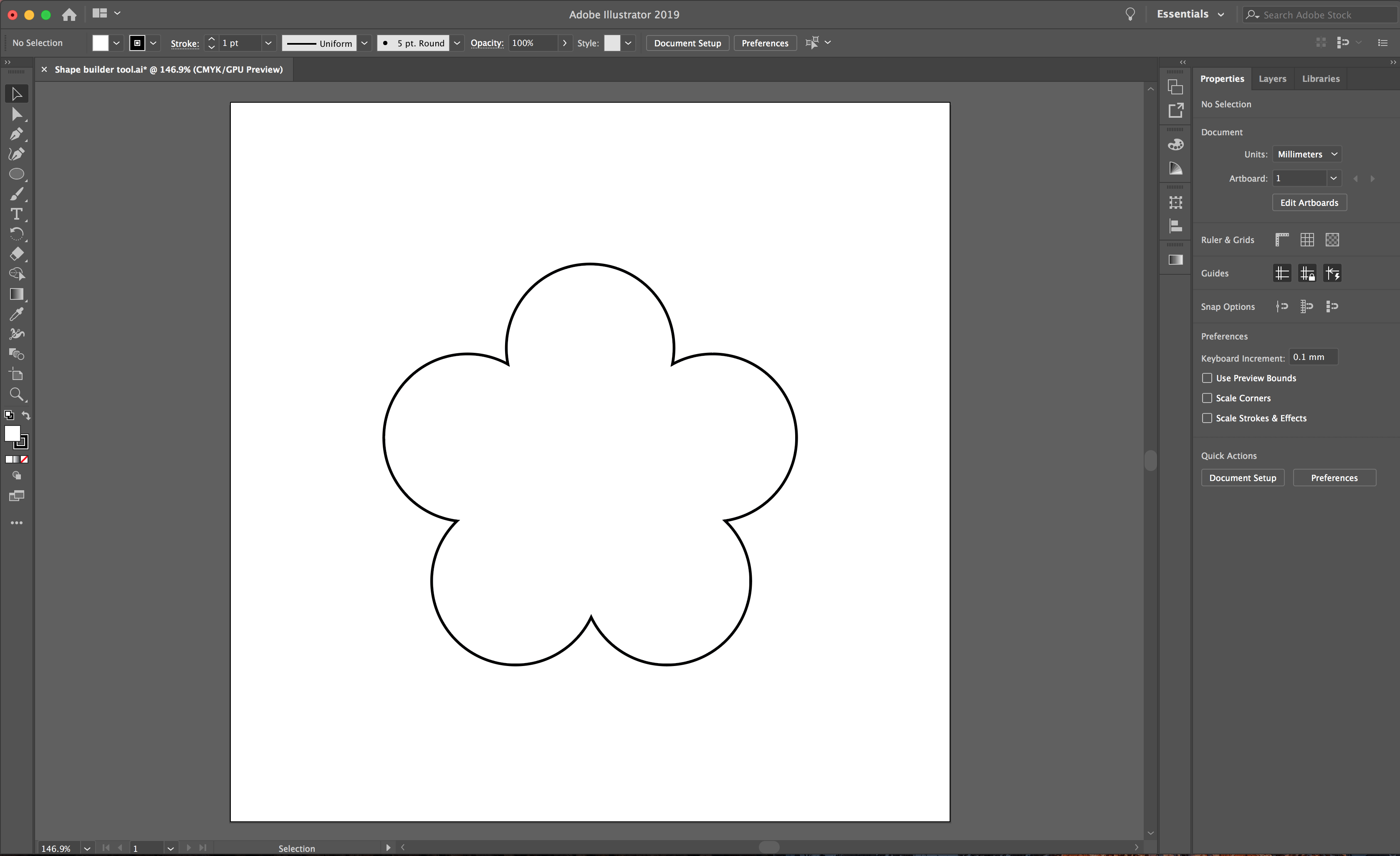 Using The Shape Builder Tool In Illustrator Design Bundles