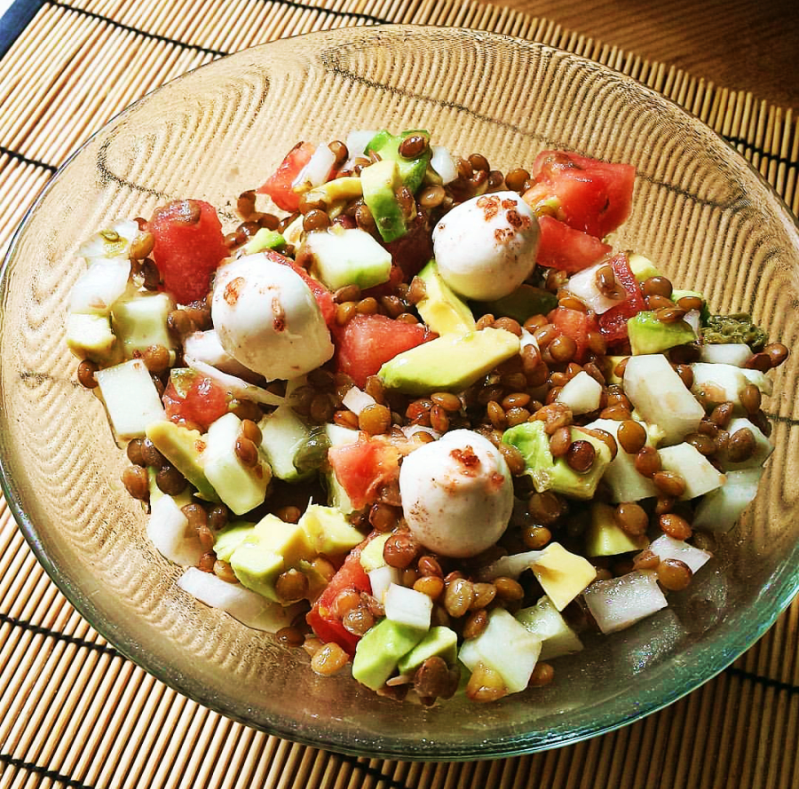 Ensalada De Lentejas Receta Ekilu