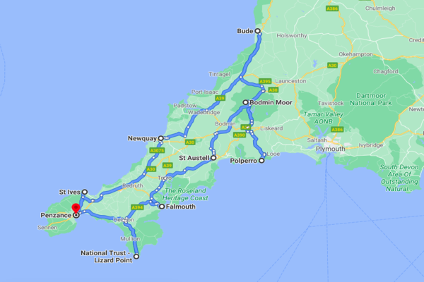 Discover The Best Cornwall Road Trip Itinerary Camplify