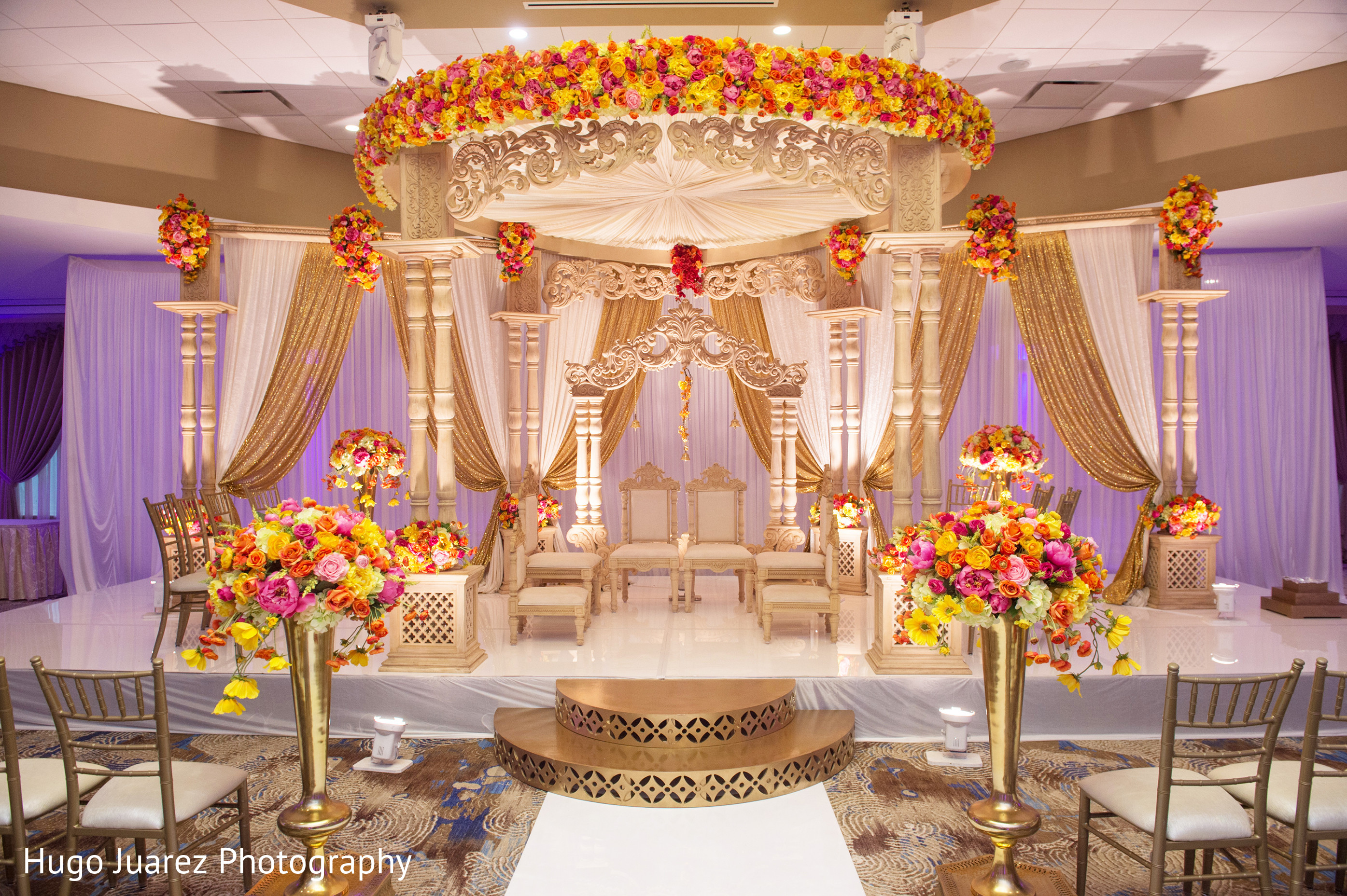 Heavenly Indian Wedding Mandap Decorations Photo 164175