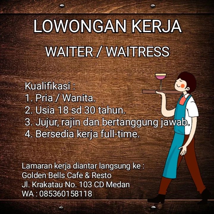 Lowongan Kerja Waiter Waitress Atmago