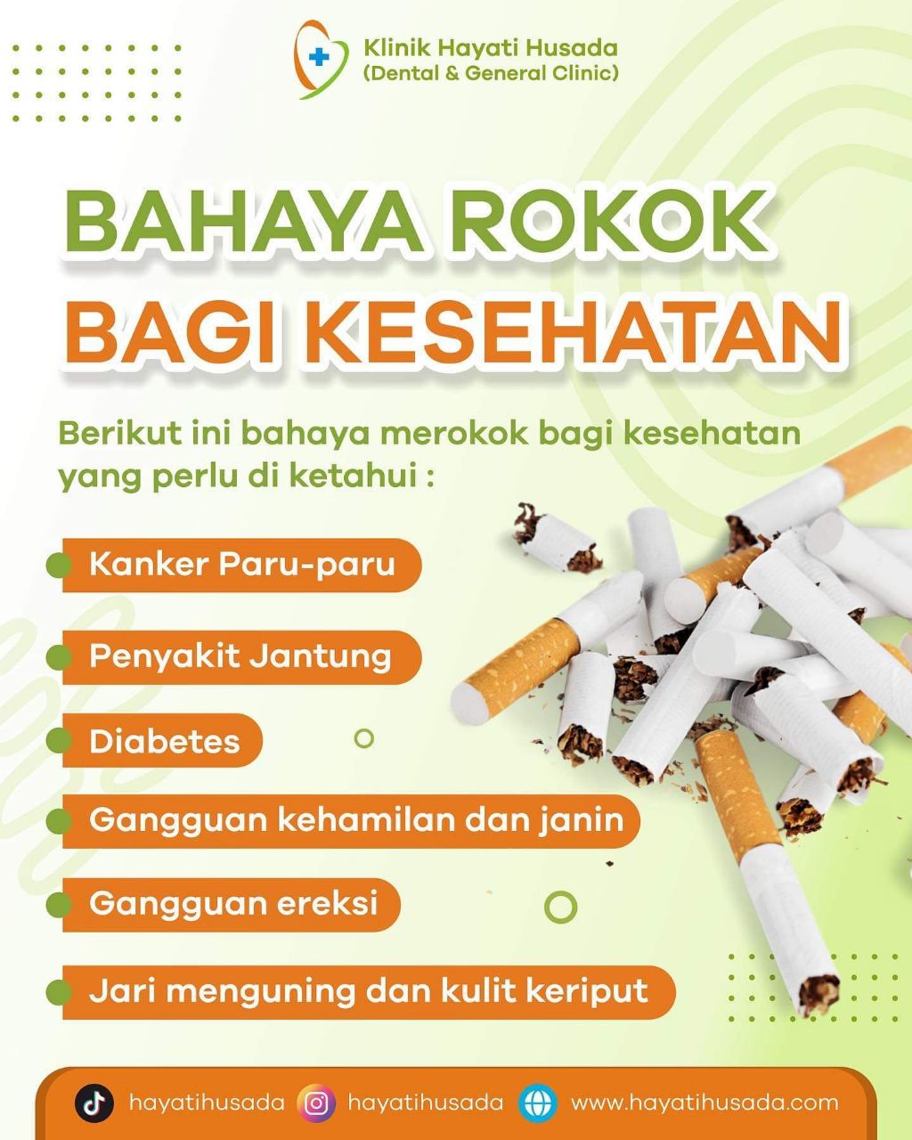 Bahaya Rokok Bagi Kesehatan Atmago