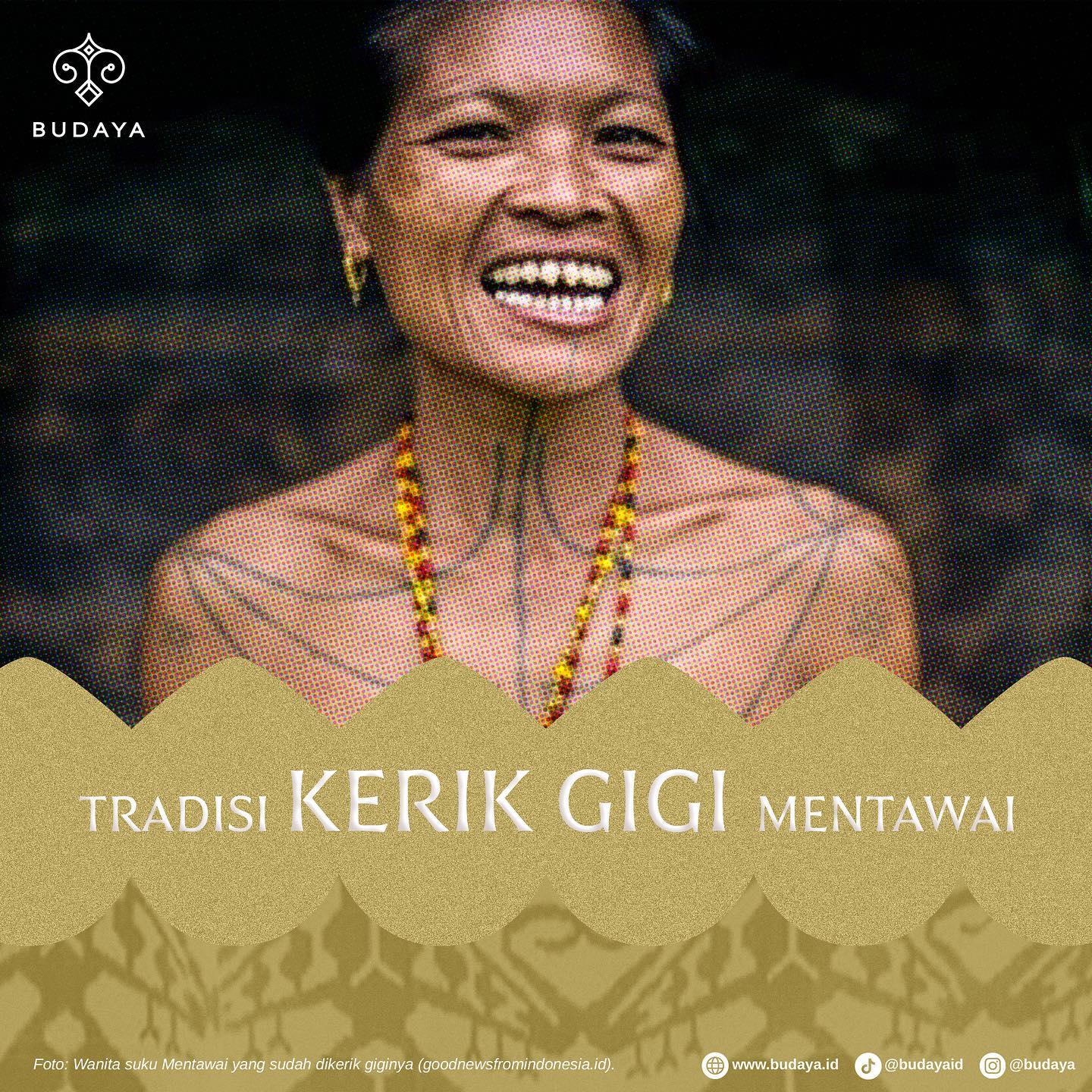 Budayaid Tradisi Kerik Gigi Suku Mentawai Atmago