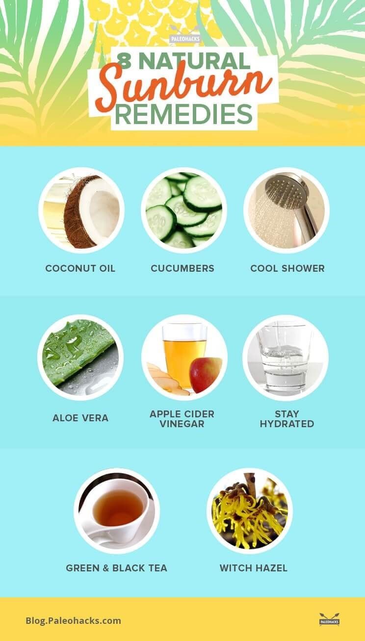 8 Easy And Natural Sunburn Remedies Natural Remedies Skin Care