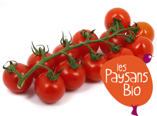 Try Out Les Paysans Bio Organic Cherry Tomatoes 250g Le Petit Depot