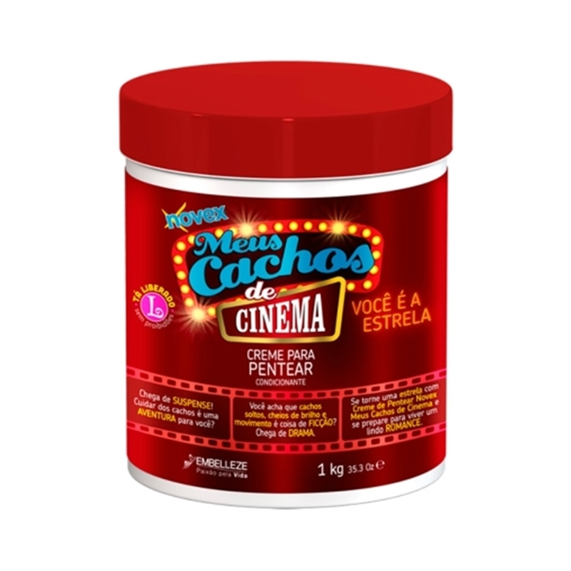 Novex Meus Cachos De Cinema Creme Para Pentear 1kg