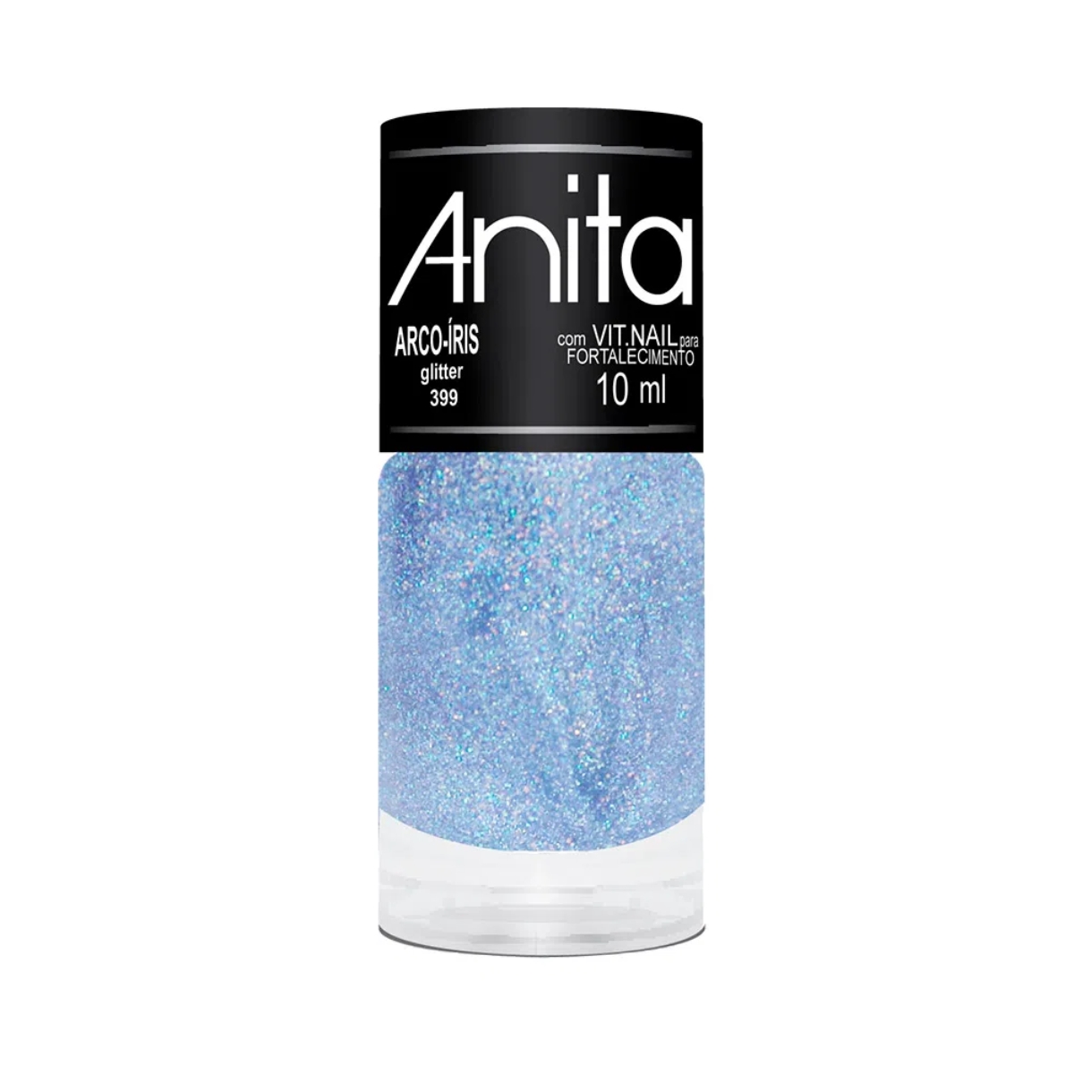 Anita Esmalte Com Glitter Arco Íris 399 10ml