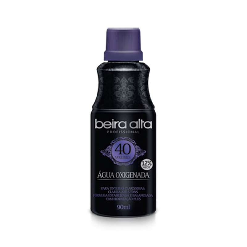 Agua Oxigenada Black Cremosa Beira Alta Volume 40 90ml