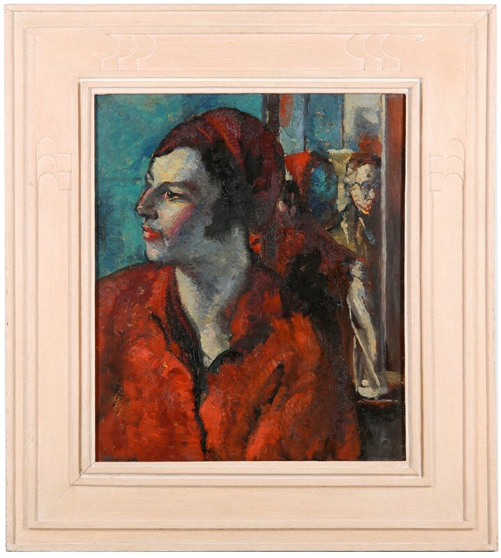 Alfred Aaron Wolmark Portrait Of A Female Painted In 1932 Artsy